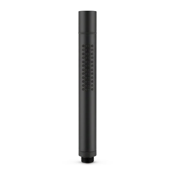 Dual Jet Handbrause massiv rund Highline Schwarz Matt