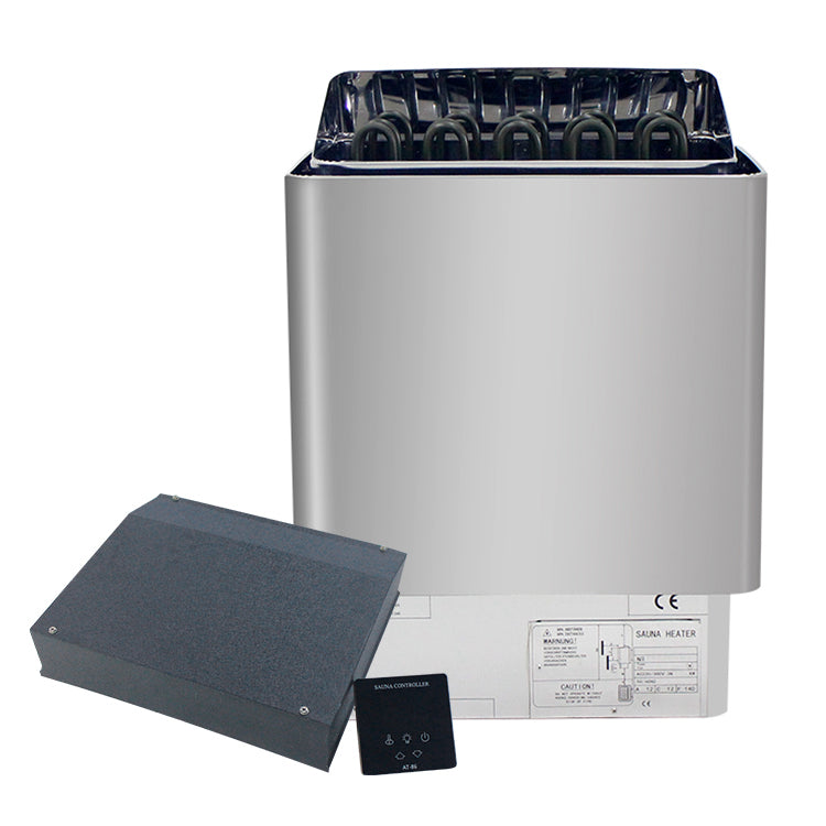 Saunaofen Thermolux 9KW Gunmetal – Touch/Digital Controller